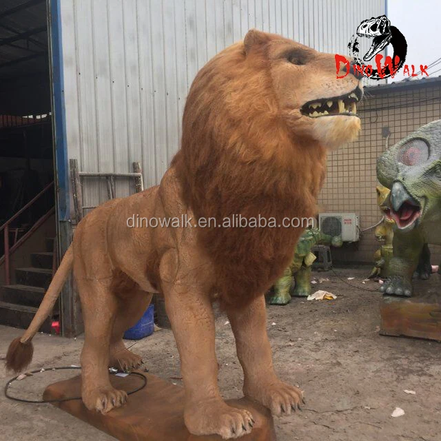 Realistic Animatronic Lion - Perfect for Theme Parks