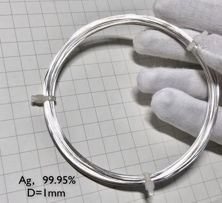 Iridium/palladium/platinum/rhodium/silver Metal Wire 10mm Long 99.99% ...