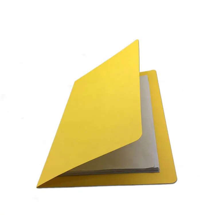 Biodegradable Recycled Craft Paper Side Clip File Folder With Flap For ...