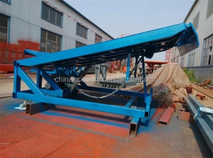 6-10 Tons Loading/unloading Ramp Container Truck Slope - Buy 6-10 Tons,Loading/unloading Ramp ...