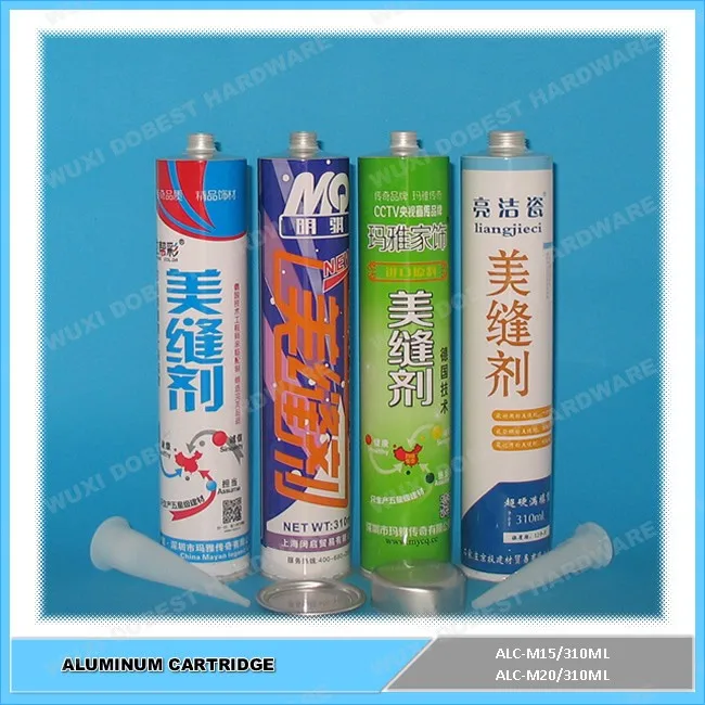 310 Aluminum Cartridge&tube For Packing Pu Adhesives - Buy Aluminum ...