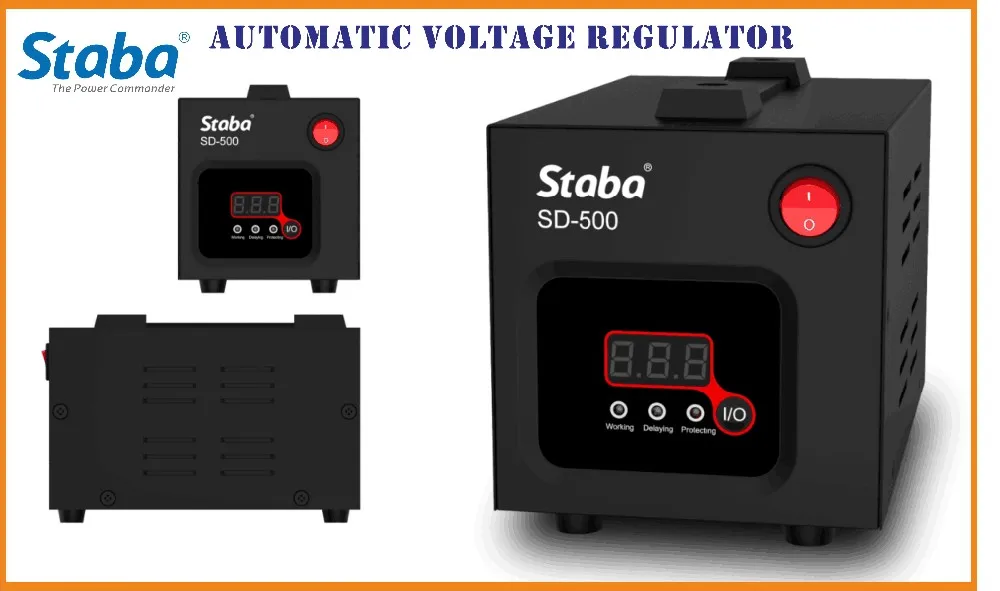 Single Phase 500va-10000va Avr Voltage Stabilizer 230v Ac For Home Use ...