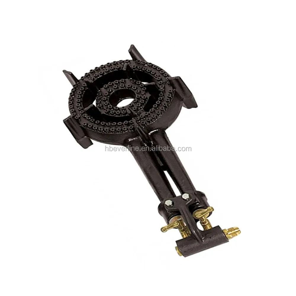 High-power Four Ring Burner Cast Iron Gas Cooker for Camping