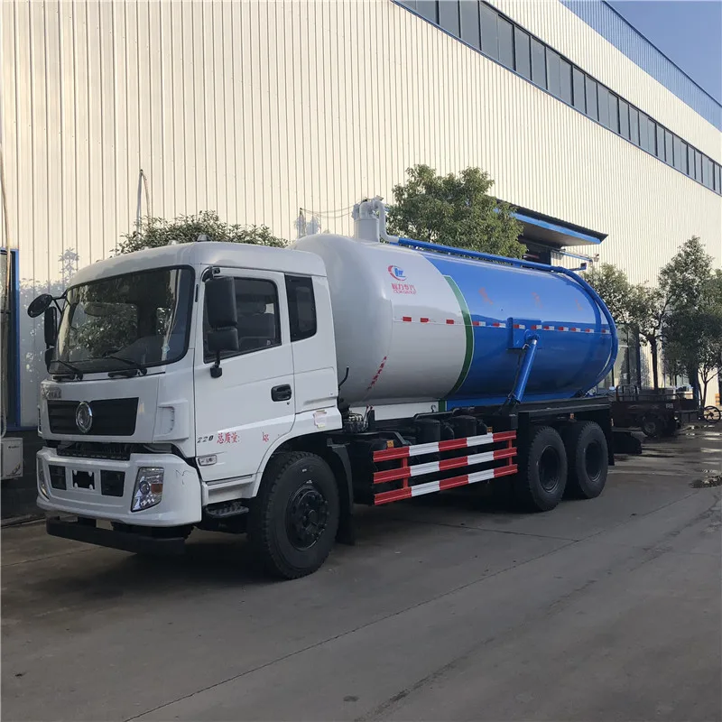 12 Cubic Meter Sludge Vacuum Tank Truck for Sale - Dali-fst7453