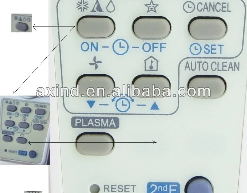 Kt-518 A/c Remote Control Replace - Buy Kt-518 Replace,Kt-lg1,A/c ...