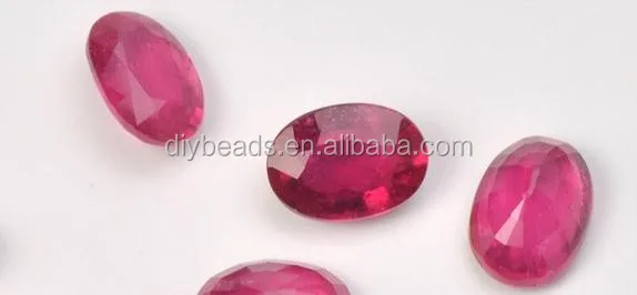Aa Grade Oval Natural Ruby And Flawless Ruby 5mm*7mm For Jewelry ...
