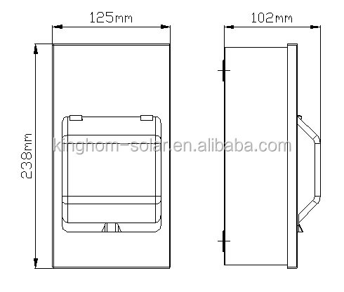 Uk 4 Way Metal Shower Unit Box - Buy Metal Clad Garage Unit,Metal ...