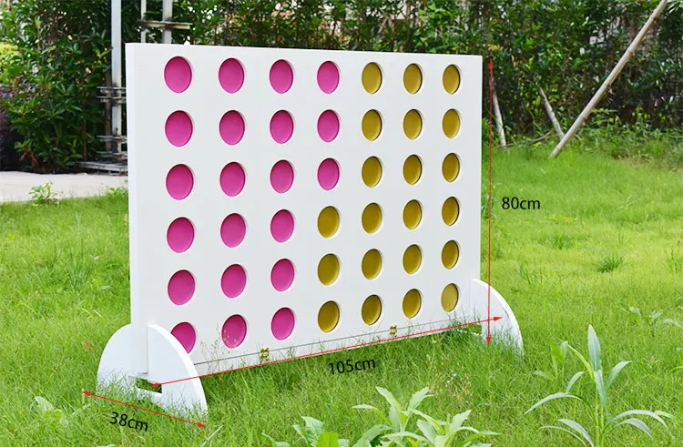 Giant Connect 4 Game - Eco-Friendly Outdoor Fun for All Ages