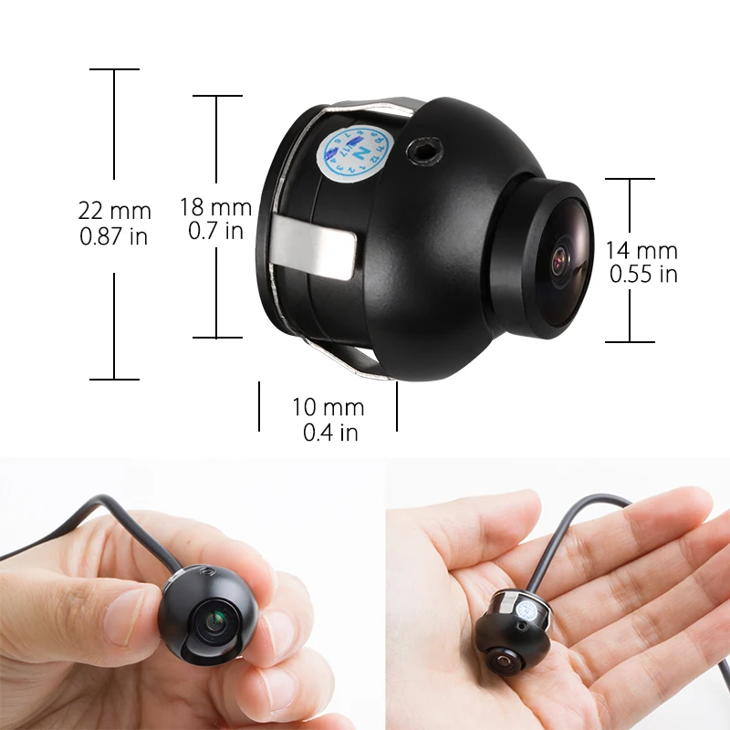 Ip68 Waterproof Car Back Up Camera With 360 Degree All Round View ...