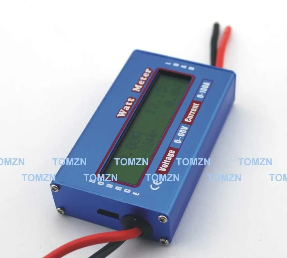 Dc Watt Meter With Lcd Display For Dc 0-60v 0-100a Balance Voltage ...