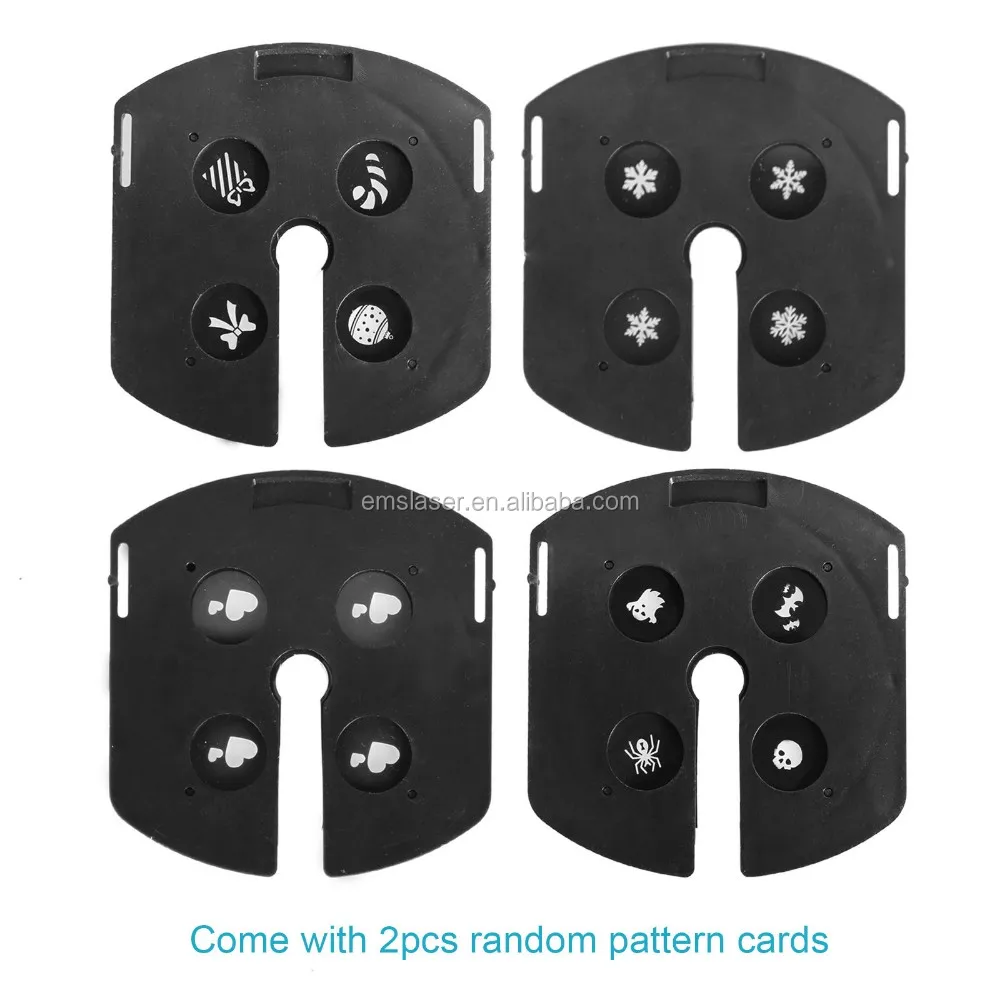 Mini Led Logo Projector Rgbw 4 Patterns Stage Light Halloween Disco ...