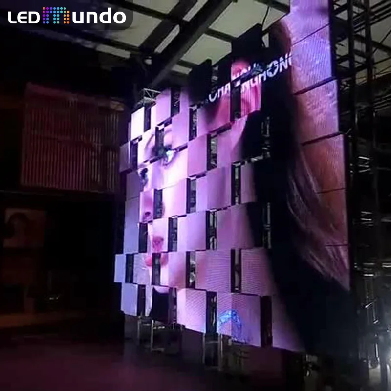 3D Robotic Sign with LED Screen - Outdoor Digital Billboard