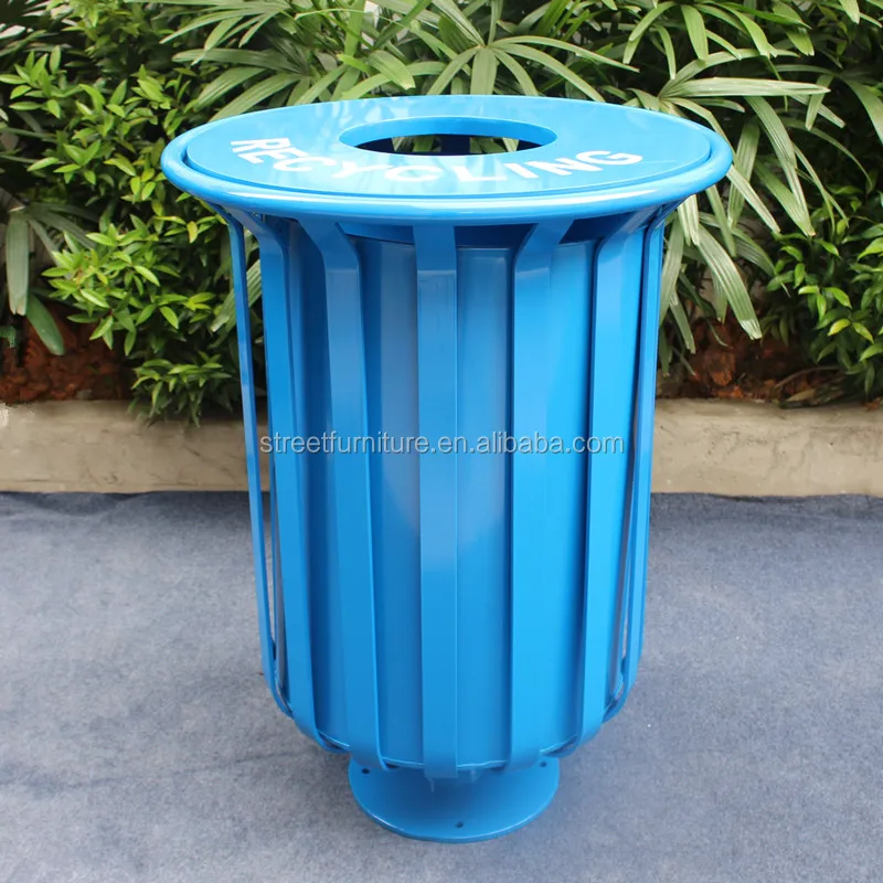 Custom Made Metal Urban Trash Bin/outdoor Street Bin - Buy Urban Bin ...