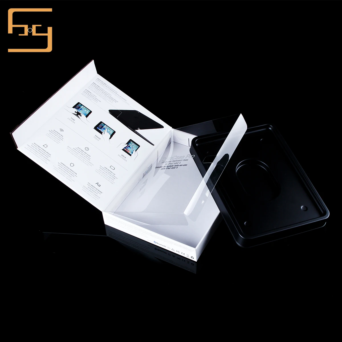 High Quality Eco-friendly Ipad Case Plastic Paper Box Packaging - Buy ...