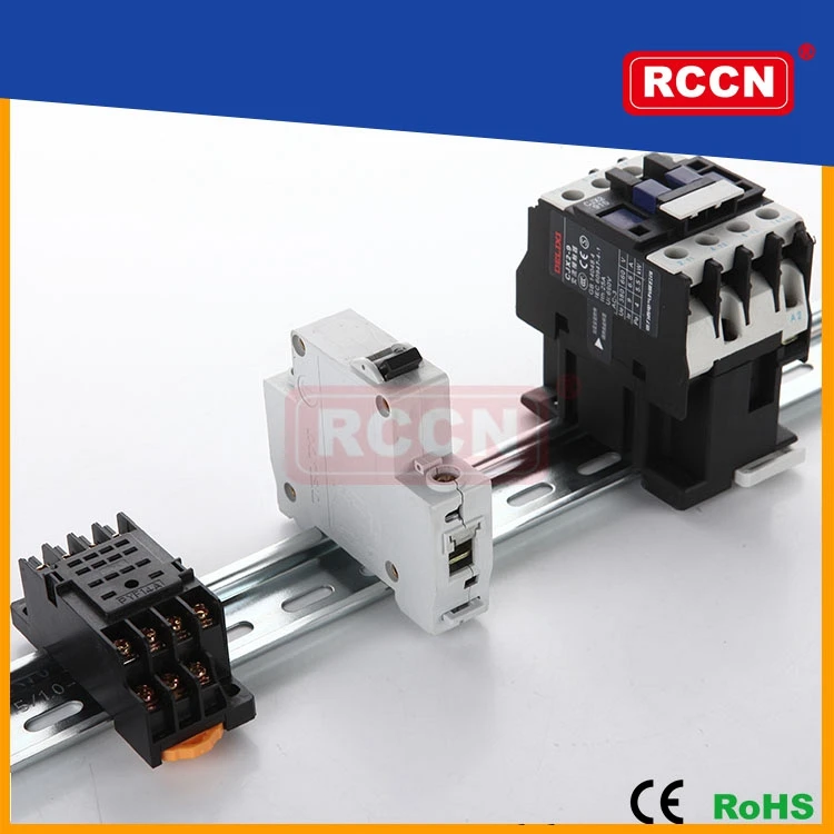 Rccn Steel Din Rail,Zinc Coated Din Rail,Metal Din Rails Ts35/7.5/1.0 ...