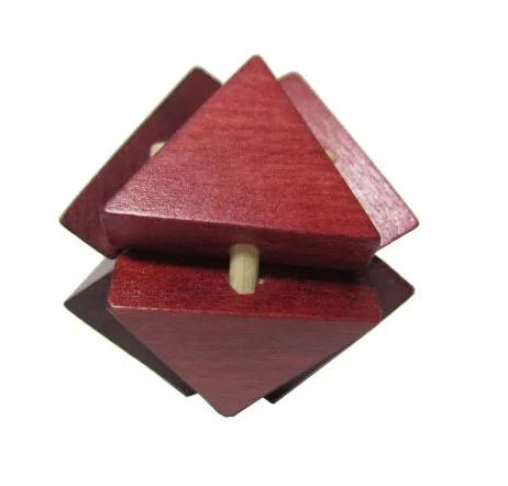 Intelligent Triangle Ball Interlocking 3D Puzzle for Adults