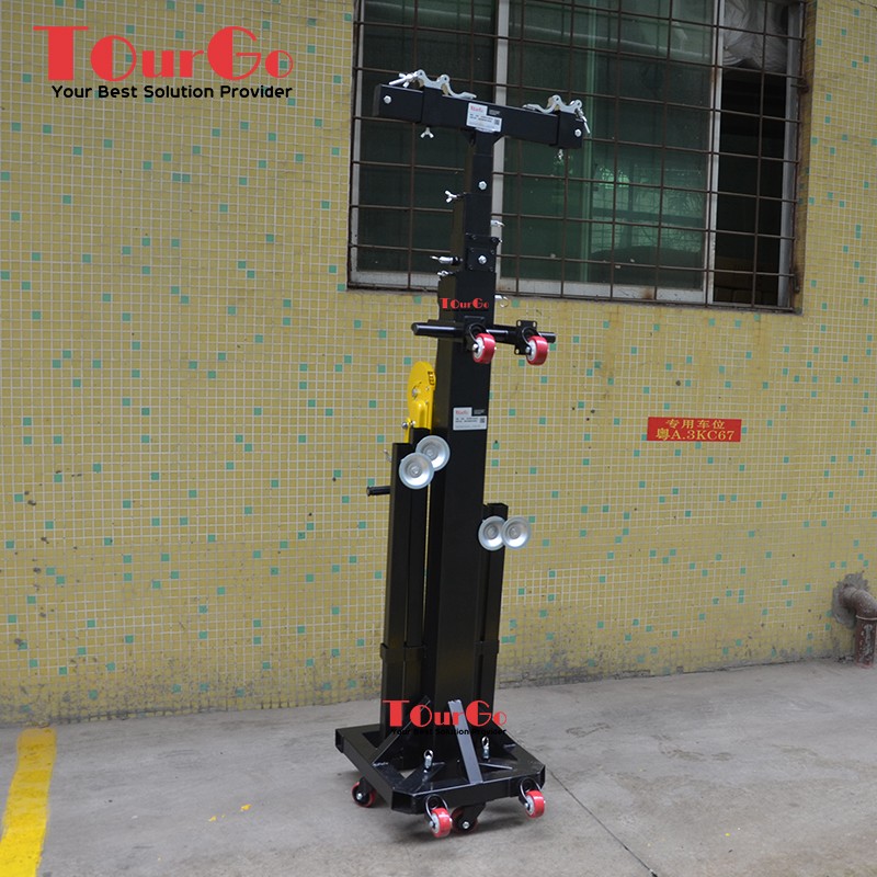 Tourgo Crank Stand - Heavy Duty Lift for Line Array Towers