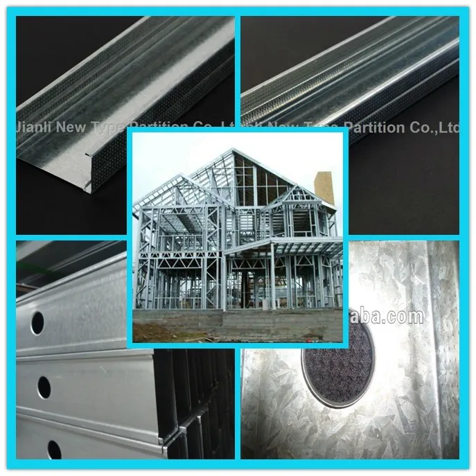 Metal Furring Channel For Ceiling Sizes Galvanized Steel Stud Track ...