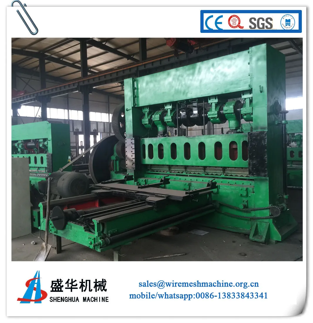 Expanded Metal Machine/ Metal Mesh Processing Machine - Buy Expanded ...
