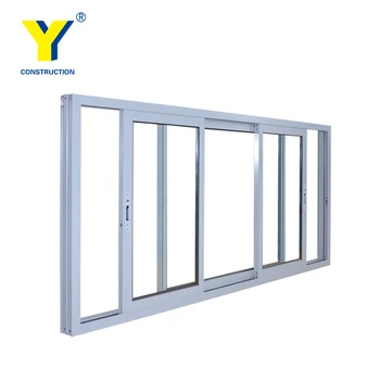 Aluminium 3 Track Sliding Windows | Aluminium Double Galzed Windows And ...