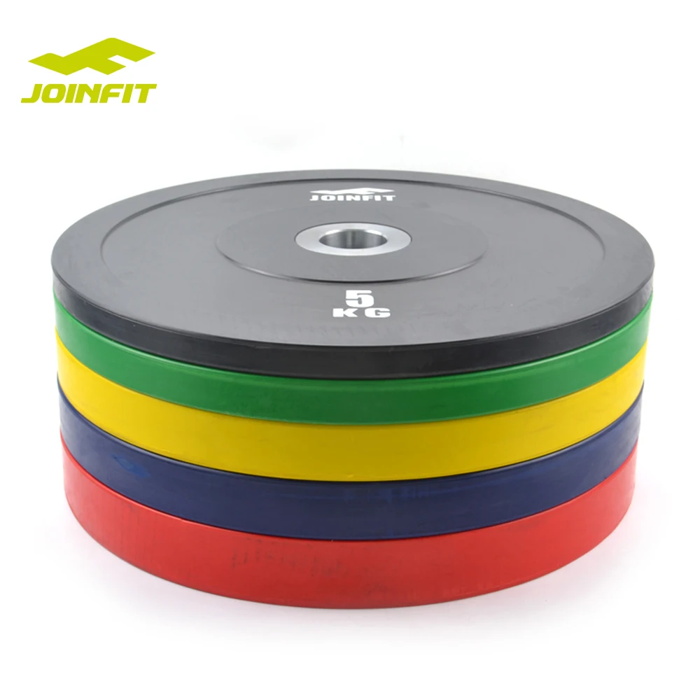 Joinfit Competition Calibrated Steel Colorful Weight Barbell Plate ...