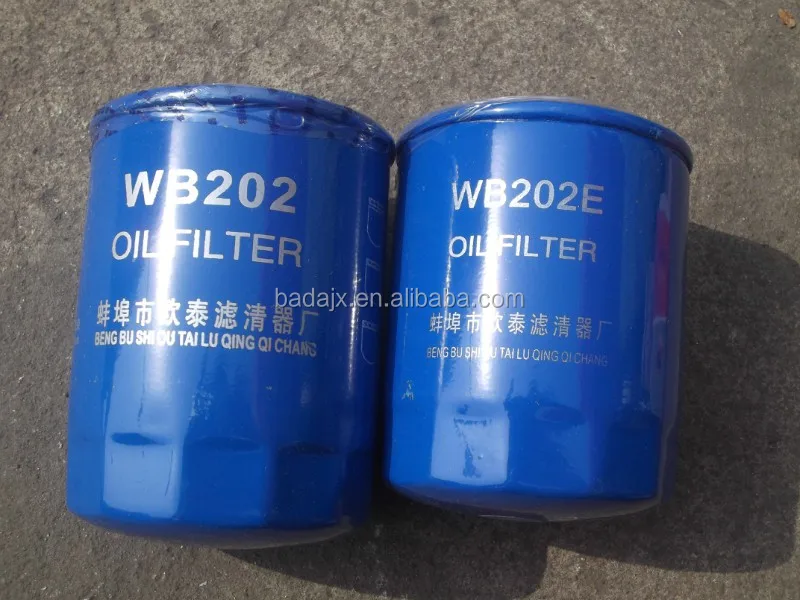 WB202 WB202E filtro de aceite| Alibaba.com