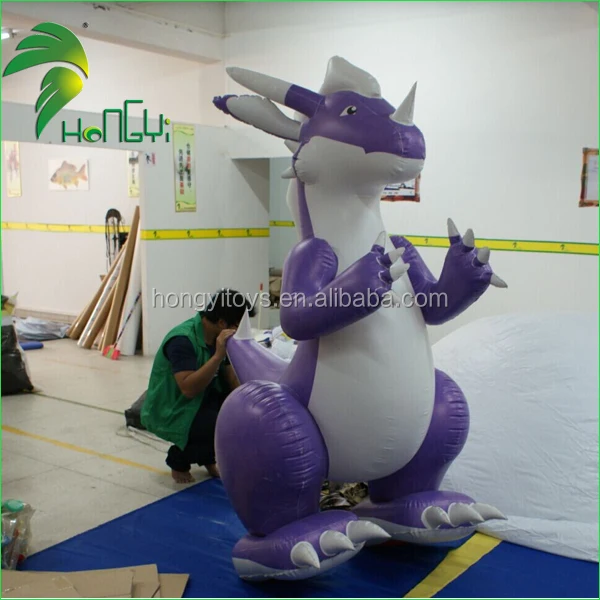 Inflatable Giant Purple Color Dragon - Buy Purple Dragon Toy,Purple ...