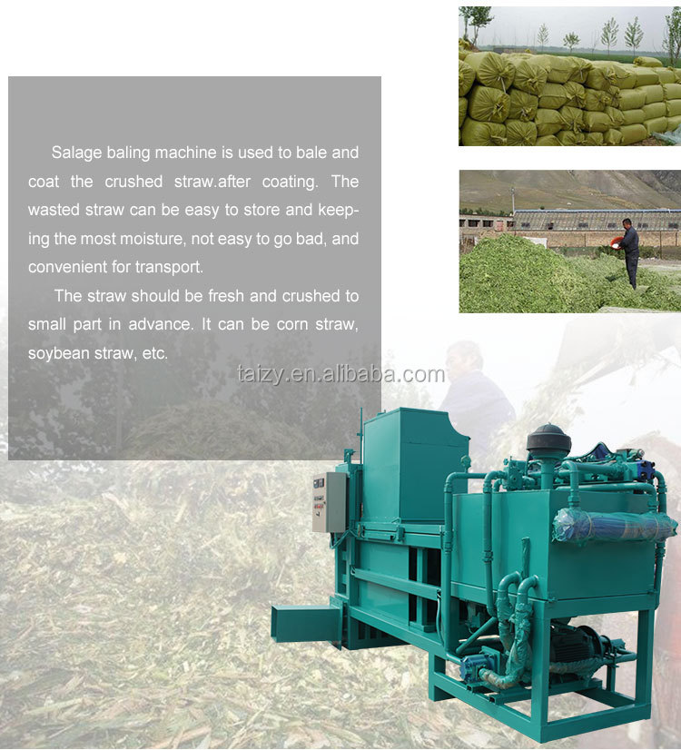 Square Corn Silage Packing Mini Hay Baler Machine - Buy Corn Silage ...