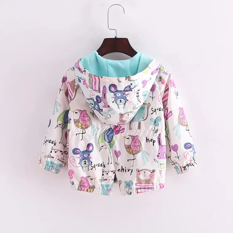 Fancy Baby Girls Coat Kids Girls Coat For Autumn Or Winter 2 Color Blue ...