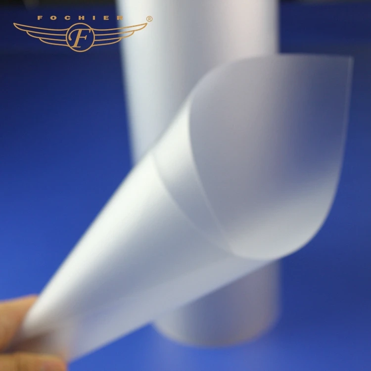 Eco Friendly Polypropylene Material Plate Frosted Surface Translucent ...