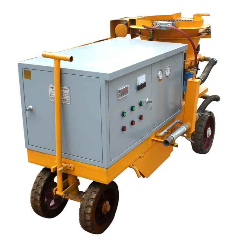 Dry And Wet Type Aliva Shotcrete Machine Dry Shotcrete Machine - Buy ...