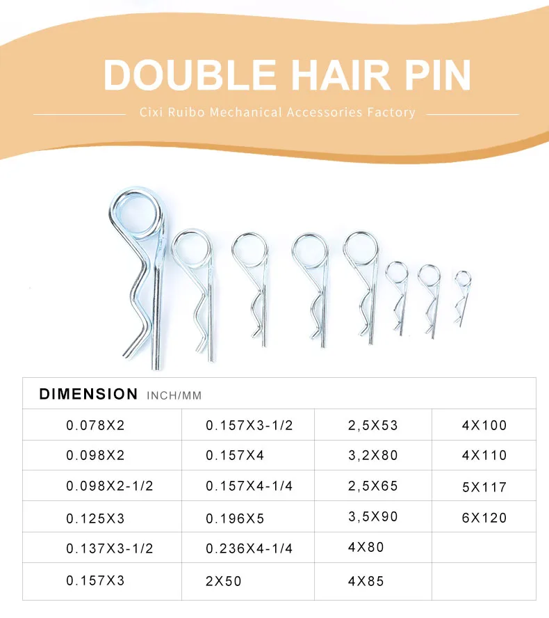 Custom Wire Spring Clips R Clip R Clip Pin Spring Cotter Pin| Alibaba.com