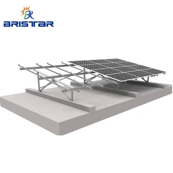 Pv Ground Steel Support Brackets Aluminium Solar Panel Mounting ...