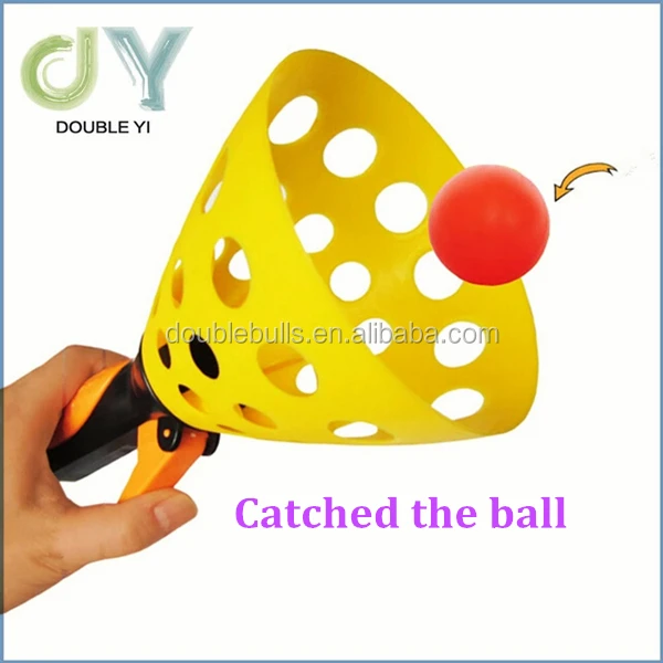 Custom Click Throw and Catch Ball Game Promotion Sport Toys