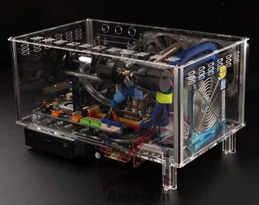 Oem Acrylic Transparent Clear Plastic Computer Case Pop Custom Clear ...