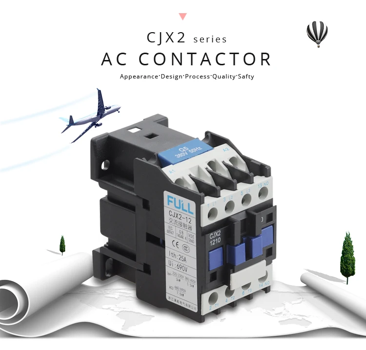 220v coil ac electrical contactor Products from Zhejiang Fullwill ...