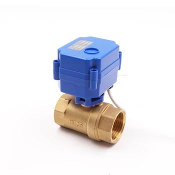 Dn25 Ball Valve Electric Pool Valves Brass 2 Way Motorized Ball Valve ...