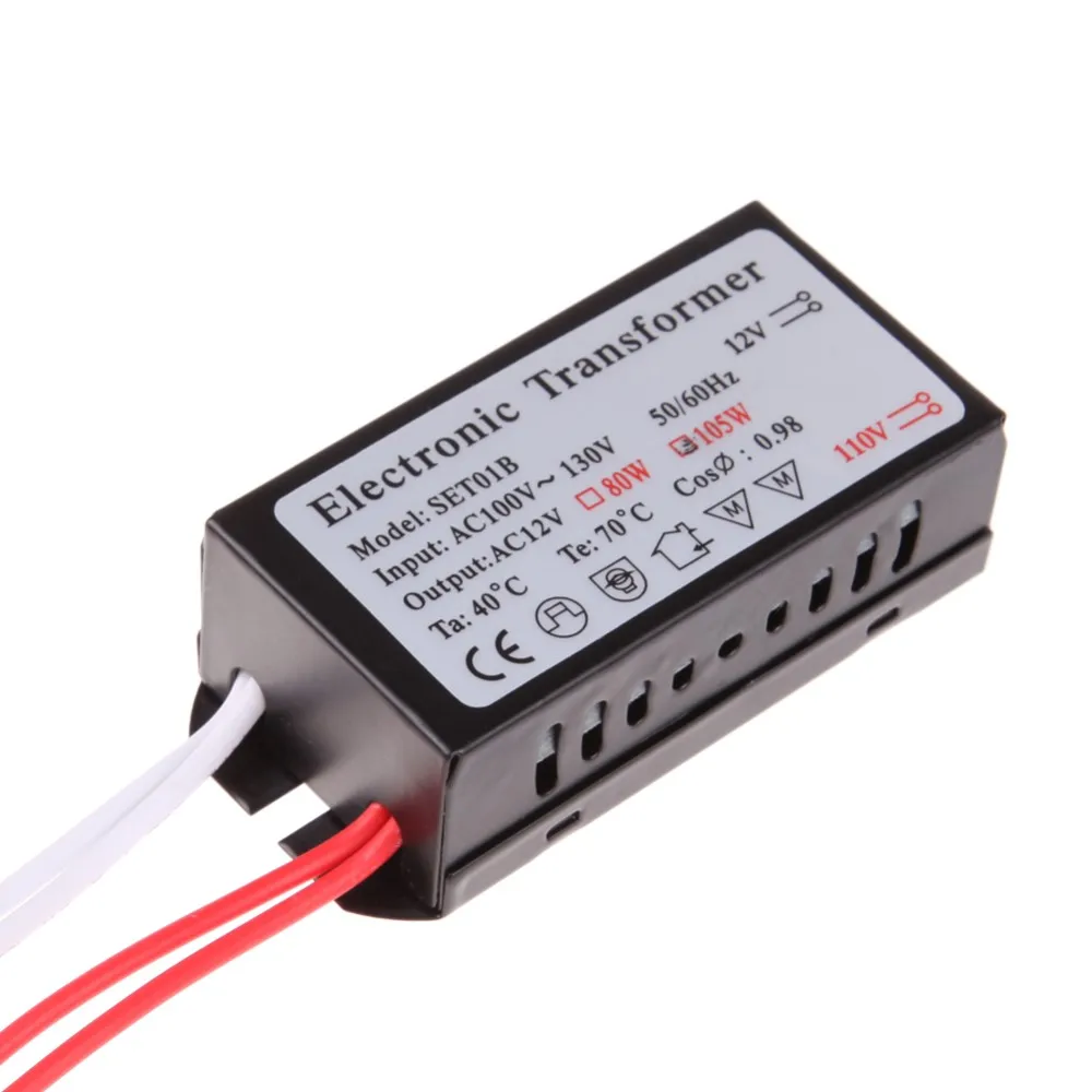 Top Quality 105w Ac110v To 12v Electronic Transformer Driver For Led ...