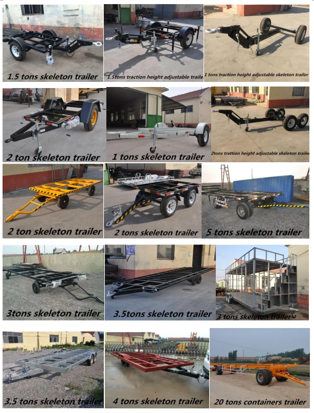 Small Generator Trailer Chassis For Sale - 1000kg Load Capacity, Steel ...