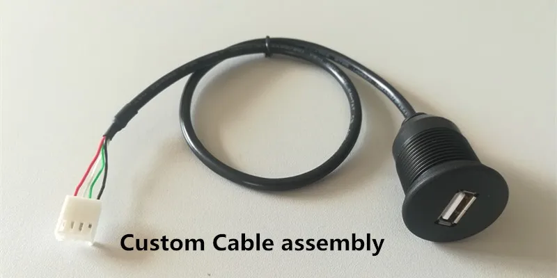 Micro Usb 5pin Male To Micro 5pin Female Micro Usb Panel Mount Cable ...