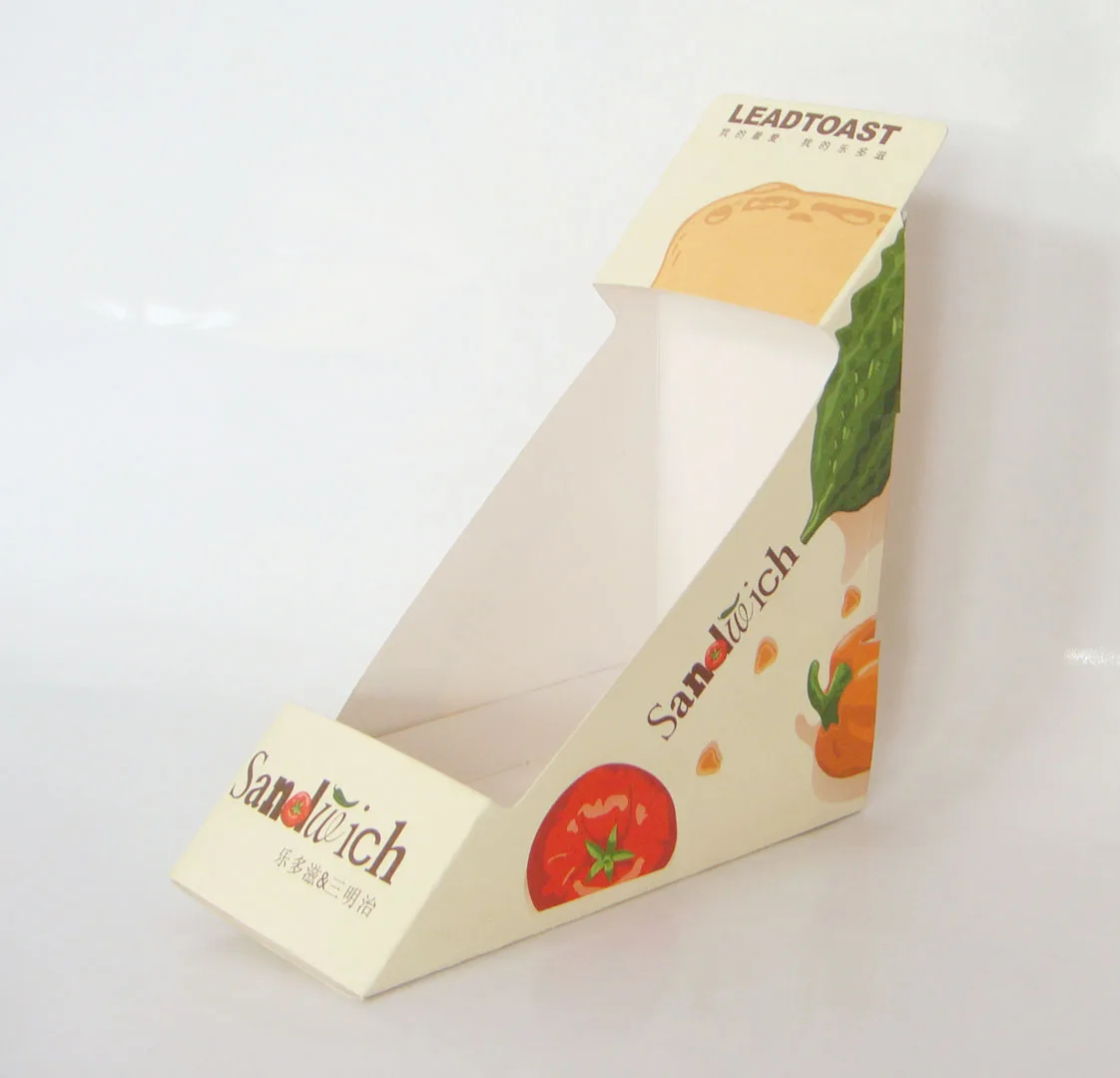 Sandwich Wedge - Bio-Degradable & Customizable Packaging