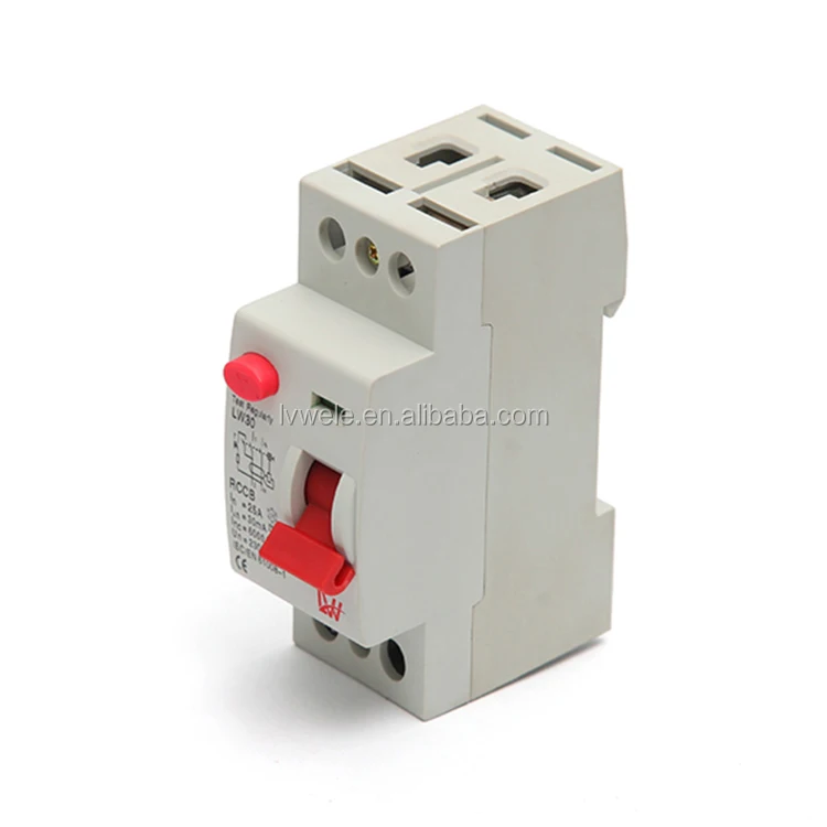 2p 10ma 30ma 100ma 6ka Rccb Rcd 230v Electromechanic Residual Current Circuit Breaker ...