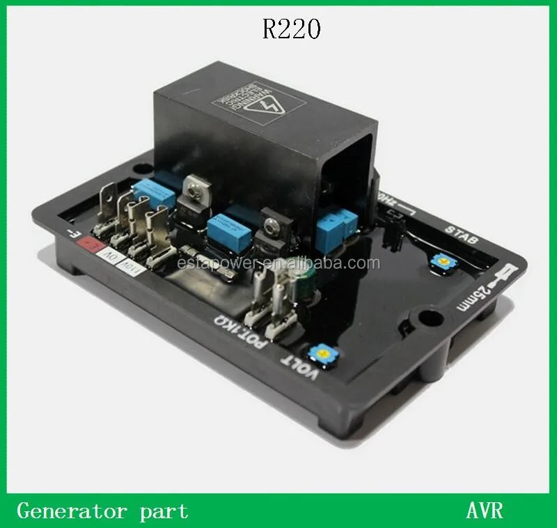 Generator Automatic Voltage Regulator Avr R220| Alibaba.com