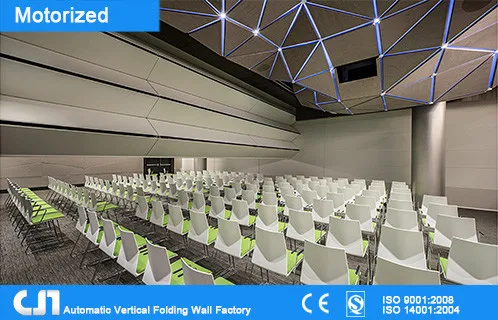 Vertically Retractable Glass Wall Electric Vertical Lifting Glass Wall ...