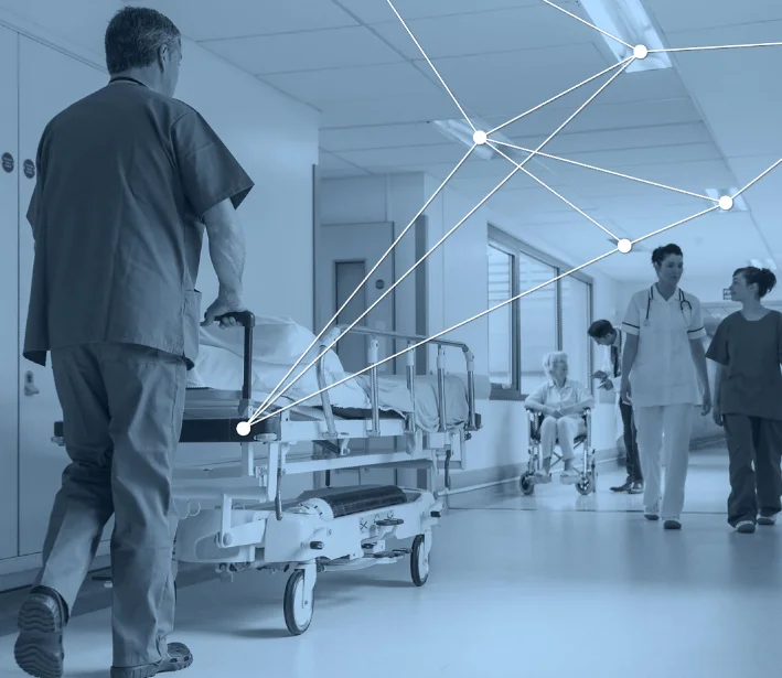 Smart Bluetooth Wristband Beacon Bracelet Patient Tracker Tag For ...