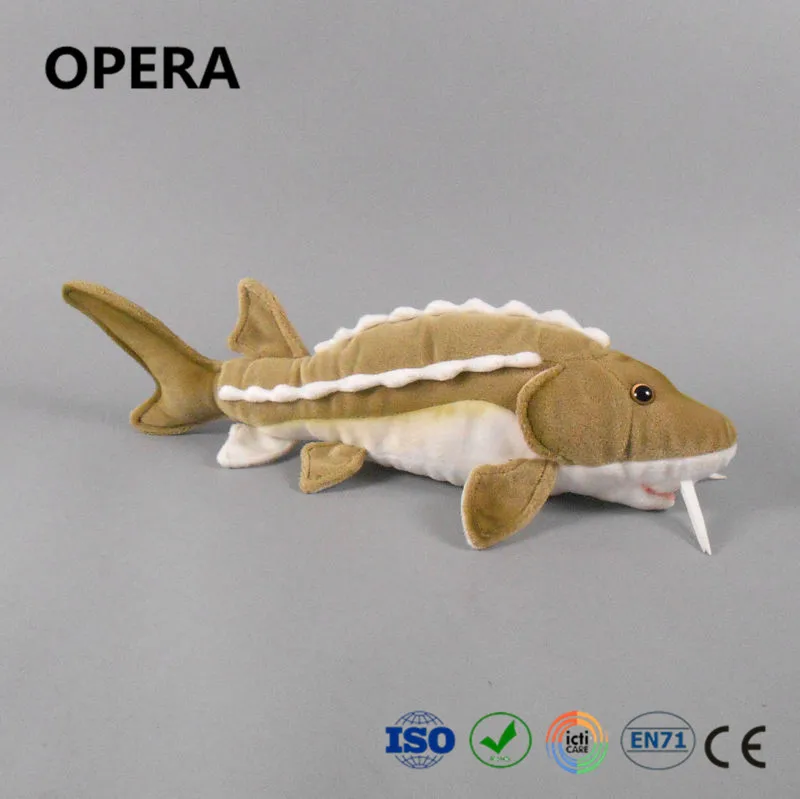 Cute Design Ce En71 Cheap Long Sturgeon Stuffed Fish Marine Plush Toys ...