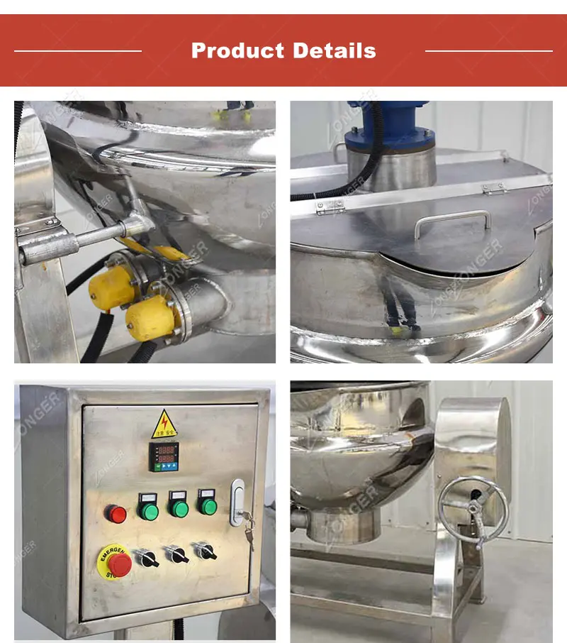 300L Commercial Soup Boiling Vat - Efficient Cooking Pot