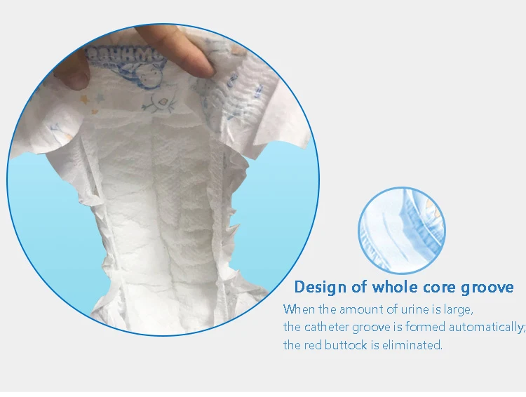 Wholesale Oem Soft Care Baby Paper Diapers Disposable Pampering Baby ...