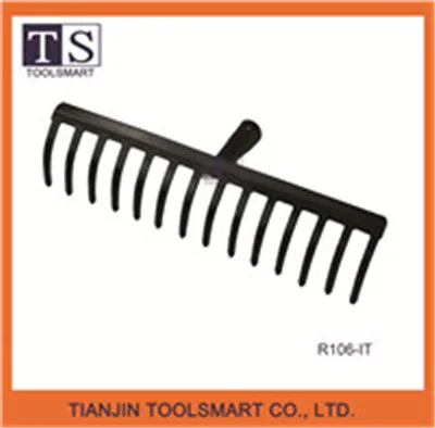 Garden Rake With Long Handle Steel Rake Leaf Rake - Buy Rake,Steel Rake ...