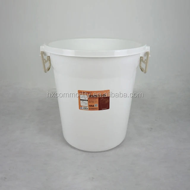 100l White Large Plastic Water Bucket With Lid - Buy Water Bucket ...